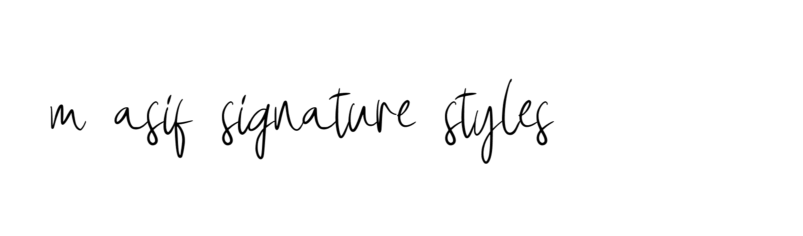 83+ M-asif-signature-styles Name Signature Style Ideas | Unique E-Sign
