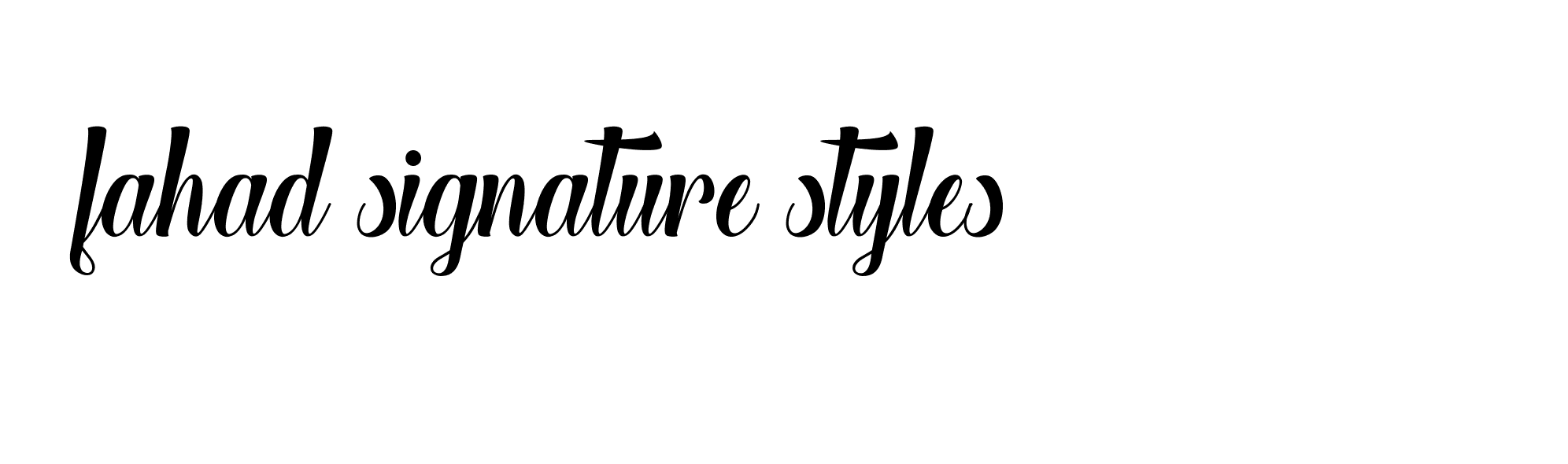 81+ Fahad-signature-styles Name Signature Style Ideas | Unique ESignature